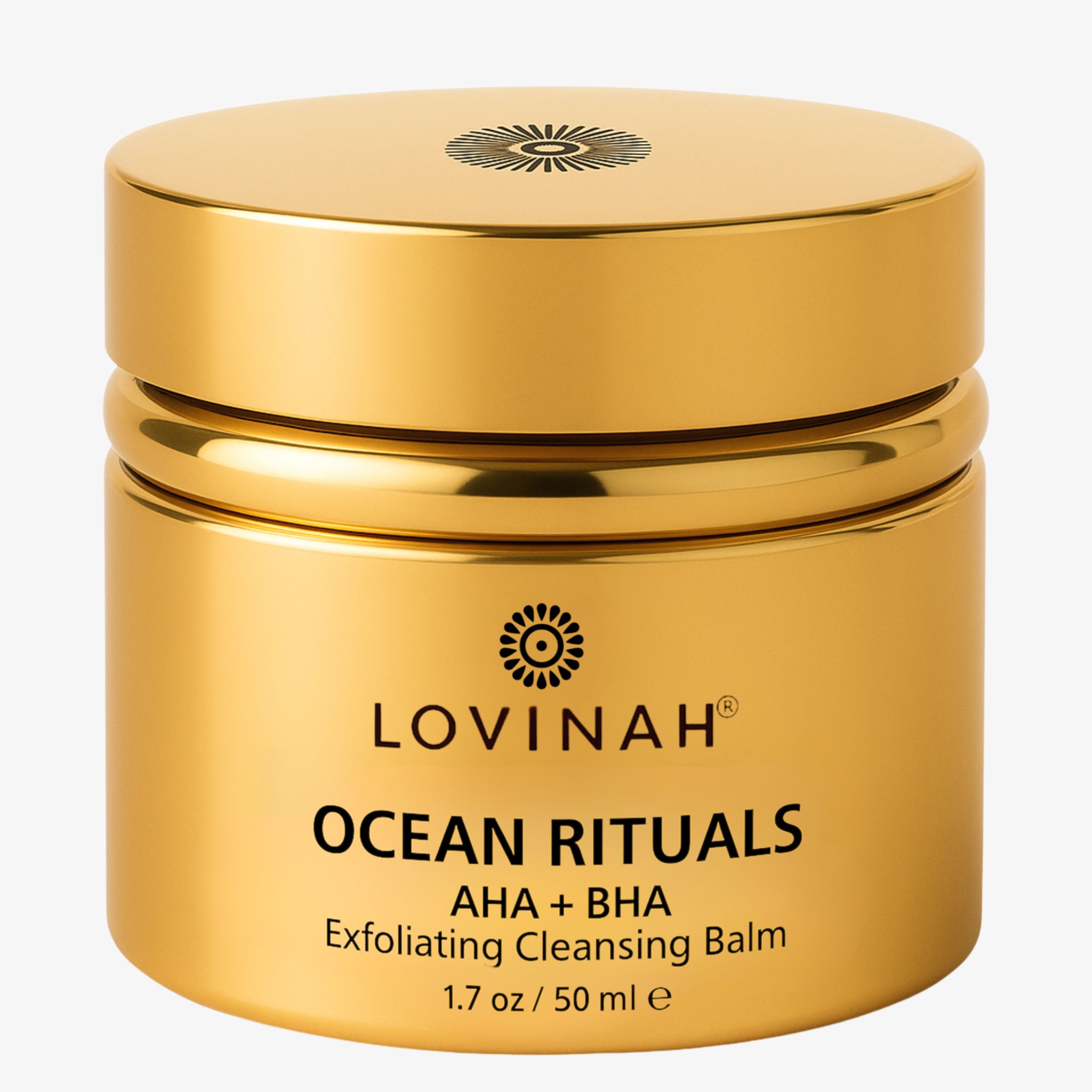Lovinah Ocean Rituals AHA + BHA Cleansing Balm | Exfoliating Cleanser
